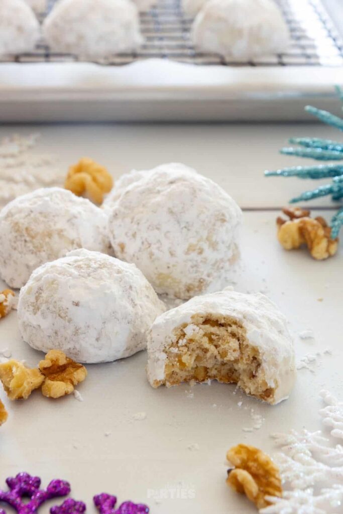 The Best Snowball Cookies with Walnuts