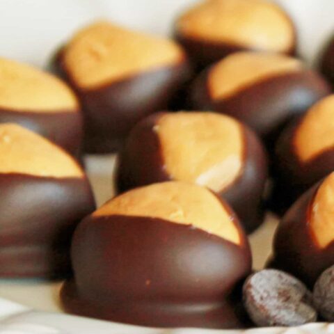 The Perfect Buckeyes Recipe (Chocolate Peanut Butter Balls)