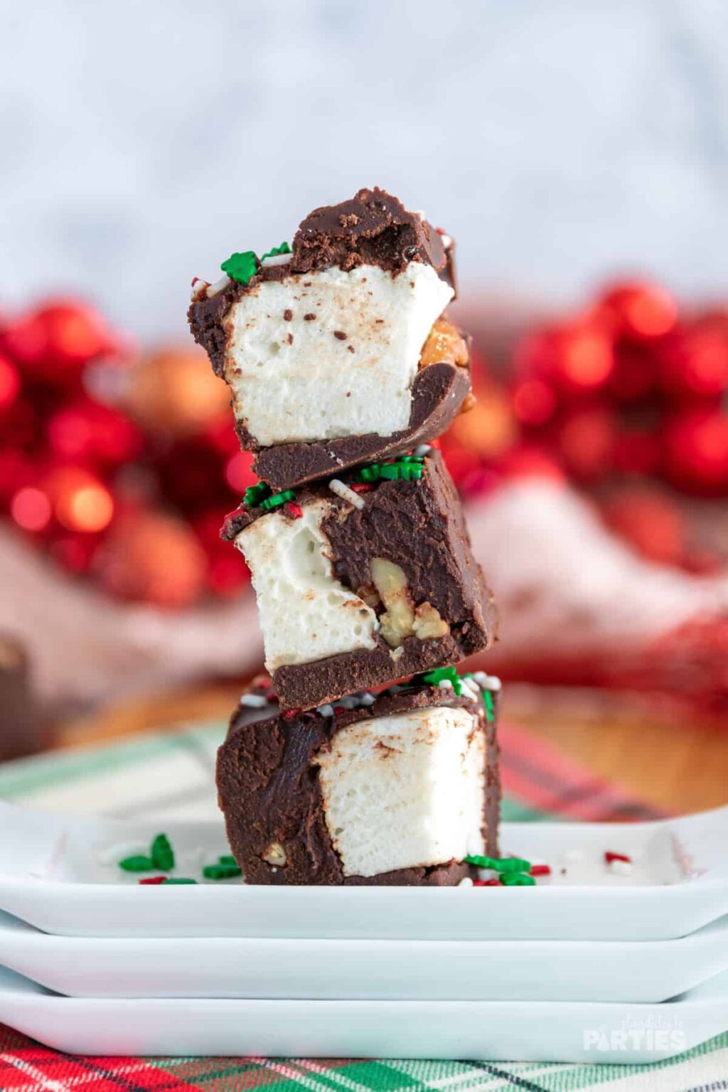 Easy Homemade Choco-Mallow Bars