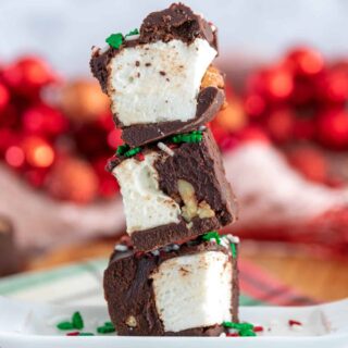 Easy Homemade Choco-Mallow Bars