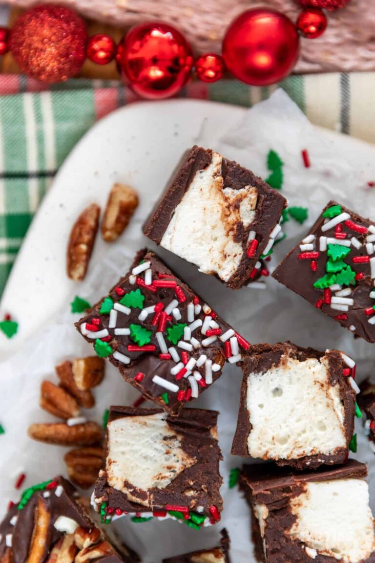 Easy Homemade Choco-Mallow Bars