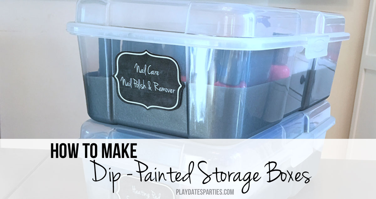 Smart Storage Solutions: How to Make Painted Storage Boxes