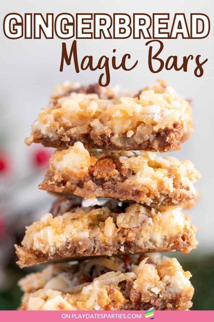 Gingerbread Magic Bars