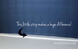 How to DIY a Reversible Bookshelf Backing