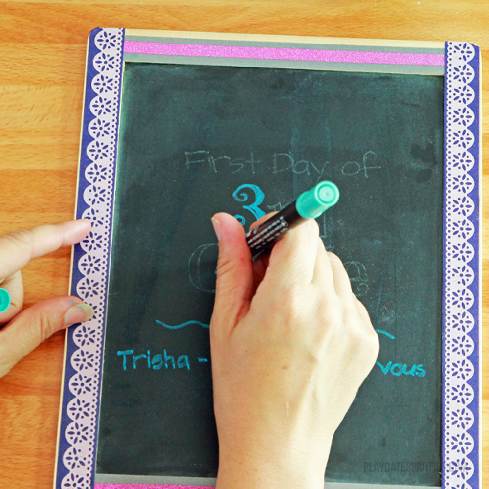 How to Fake Beautiful Chalkboard Lettering on Any Sign