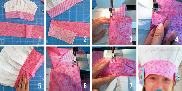 How to Make the Most Adorable Kids Chef Hat | Easy Crafts