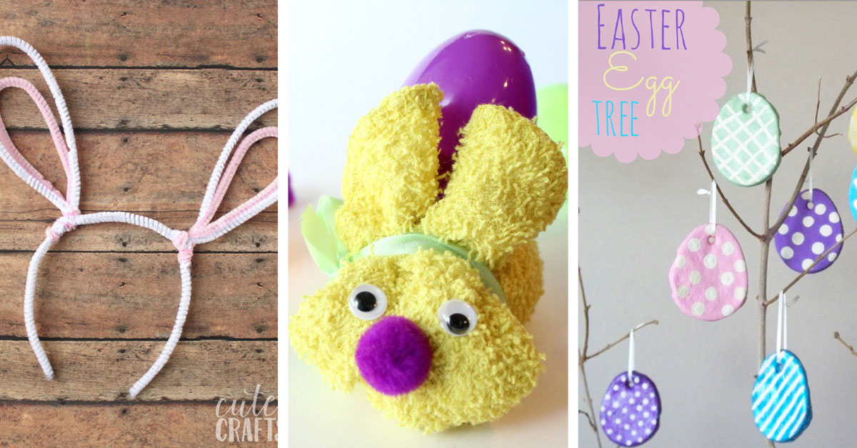 13 Adorable Easter Crafts to Make with Your Kids
