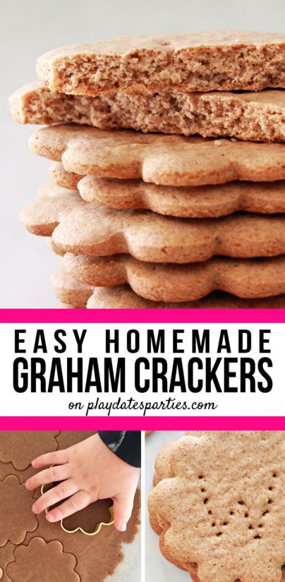 Homemade Graham Crackers | Fun Cooking with the Kids