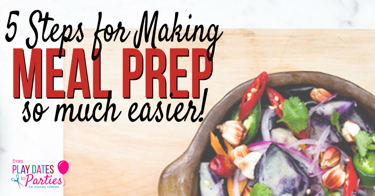 Meal Prep for Beginners | 5 Steps to Making Meal Prep Easier