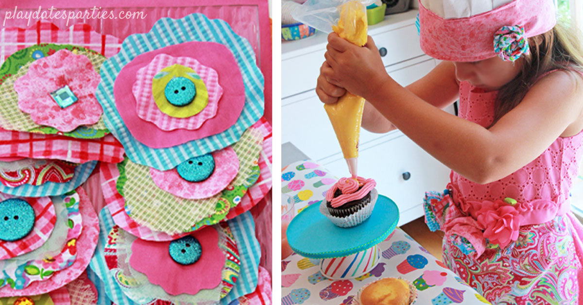 This is the Most Adorable Baking Birthday Party for Kids