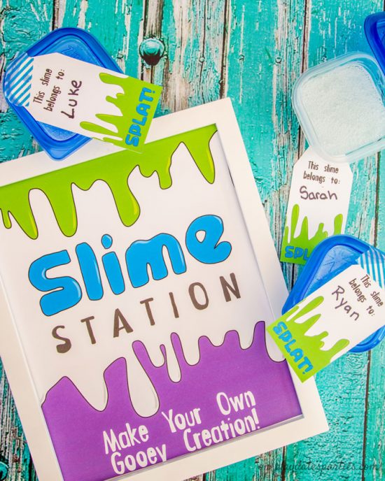 Slime Party Games and Ideas Everyone Will Love (plus a Free Printable!)