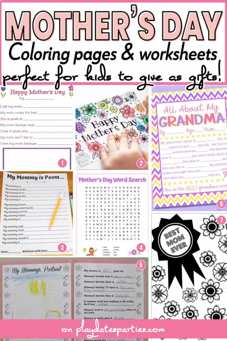 30+ Free and Totally Awesome Mother's Day Printables