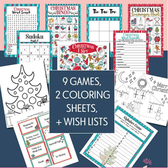 Thank You Page - Christmas Activities Pack - Playdates to Parties