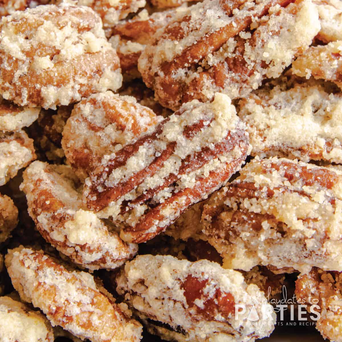 Easy Candied Pecans