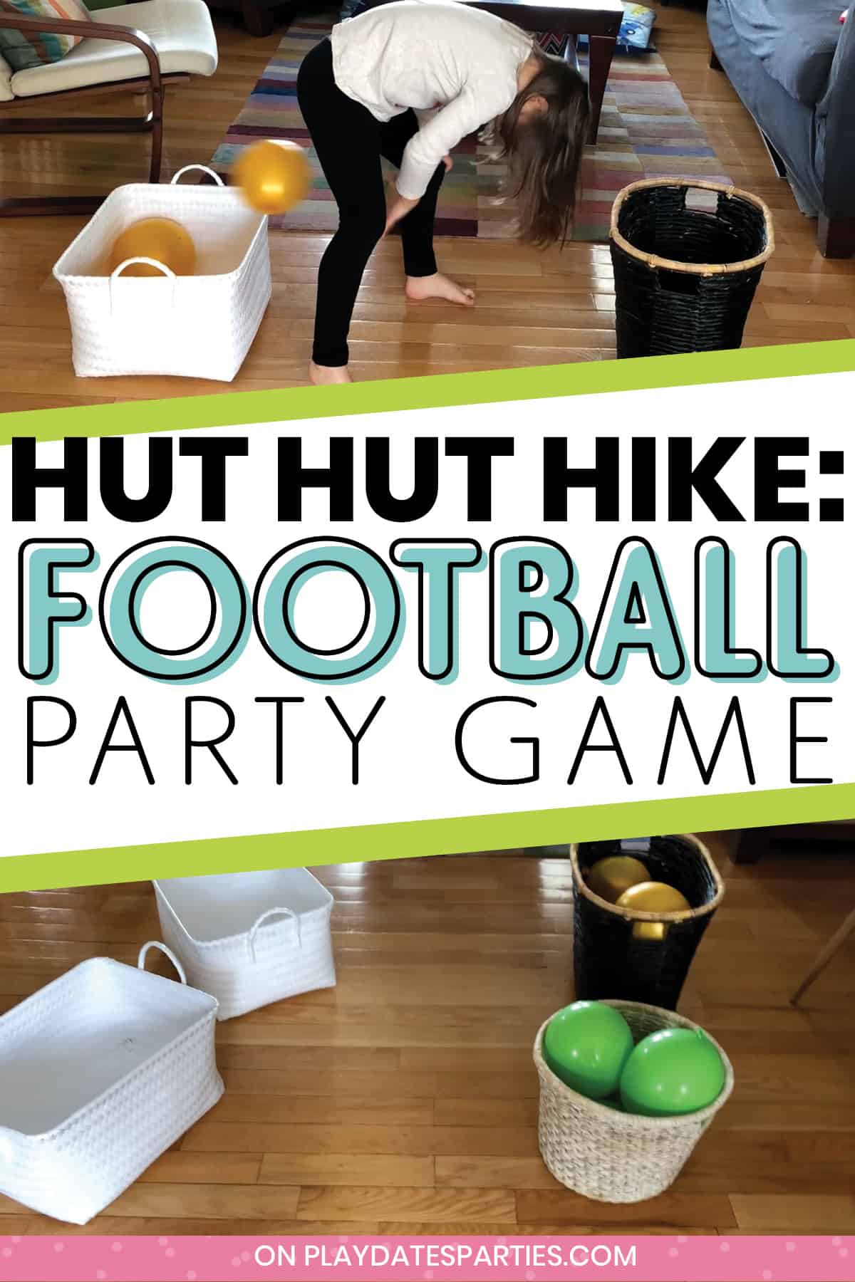 Hut Hut Hike | Minute to Win It Football Party Game