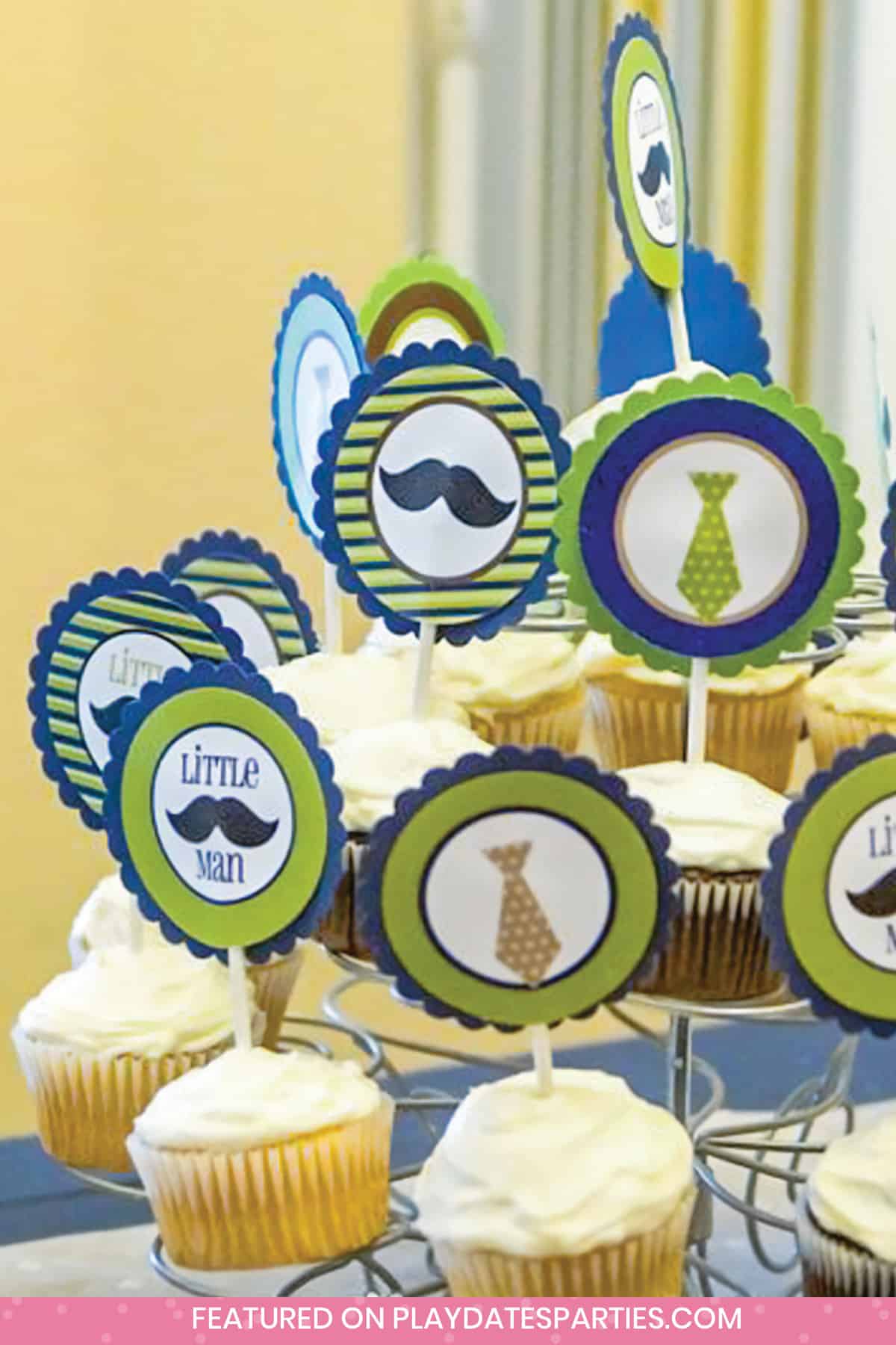 The Cutest Little DIY Mustache Bash Baby Shower