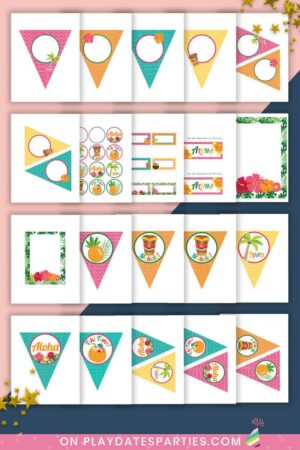 Free Luau Party Printables