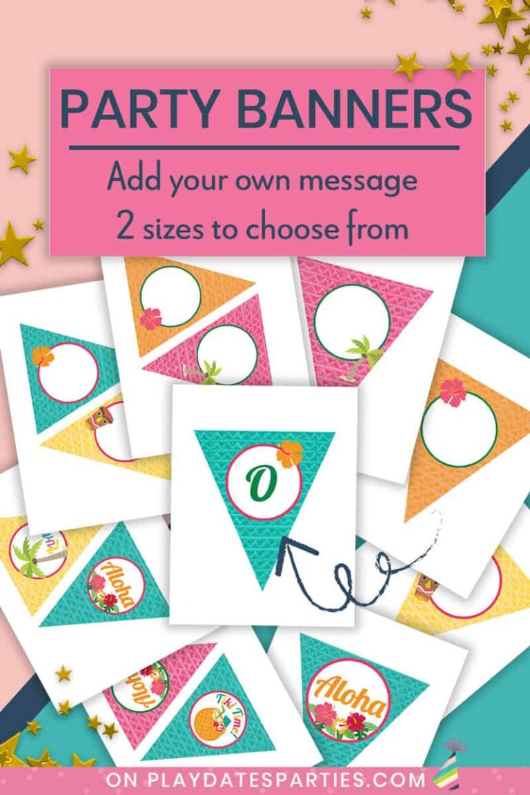 Free Luau Party Printables