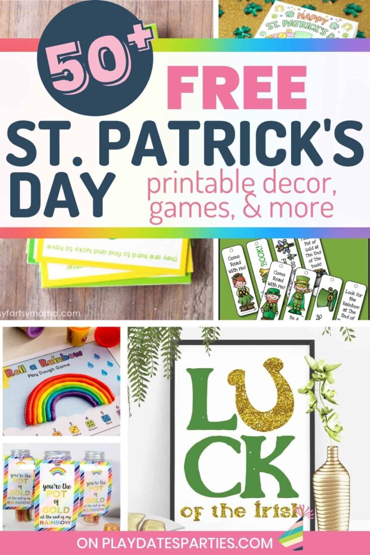 Free St. Patrick's Day Printables (50+ lucky prints you're going to love)