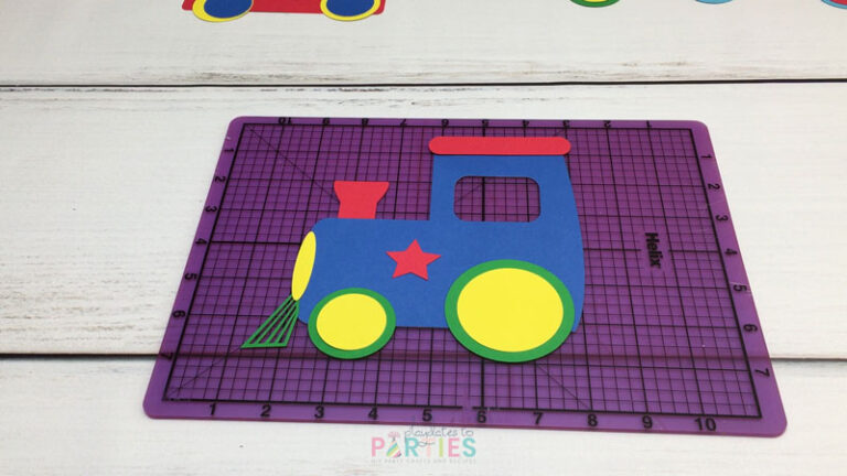 How to Make a Paper Train (Video + Template)