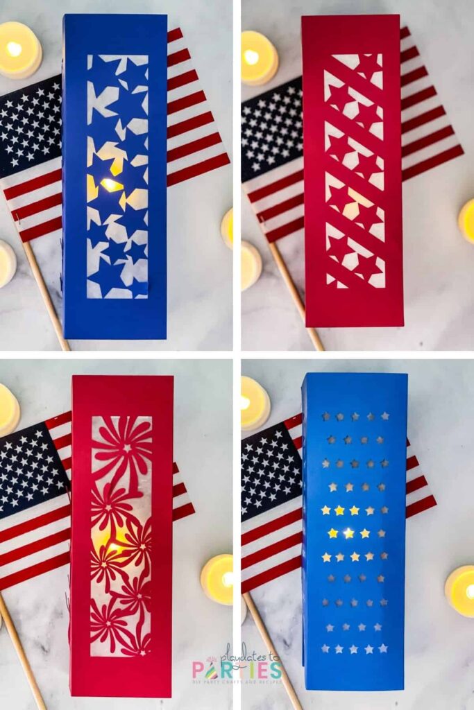Patriotic Paper Lanterns: 4 All American Designs (Video Tutorial)