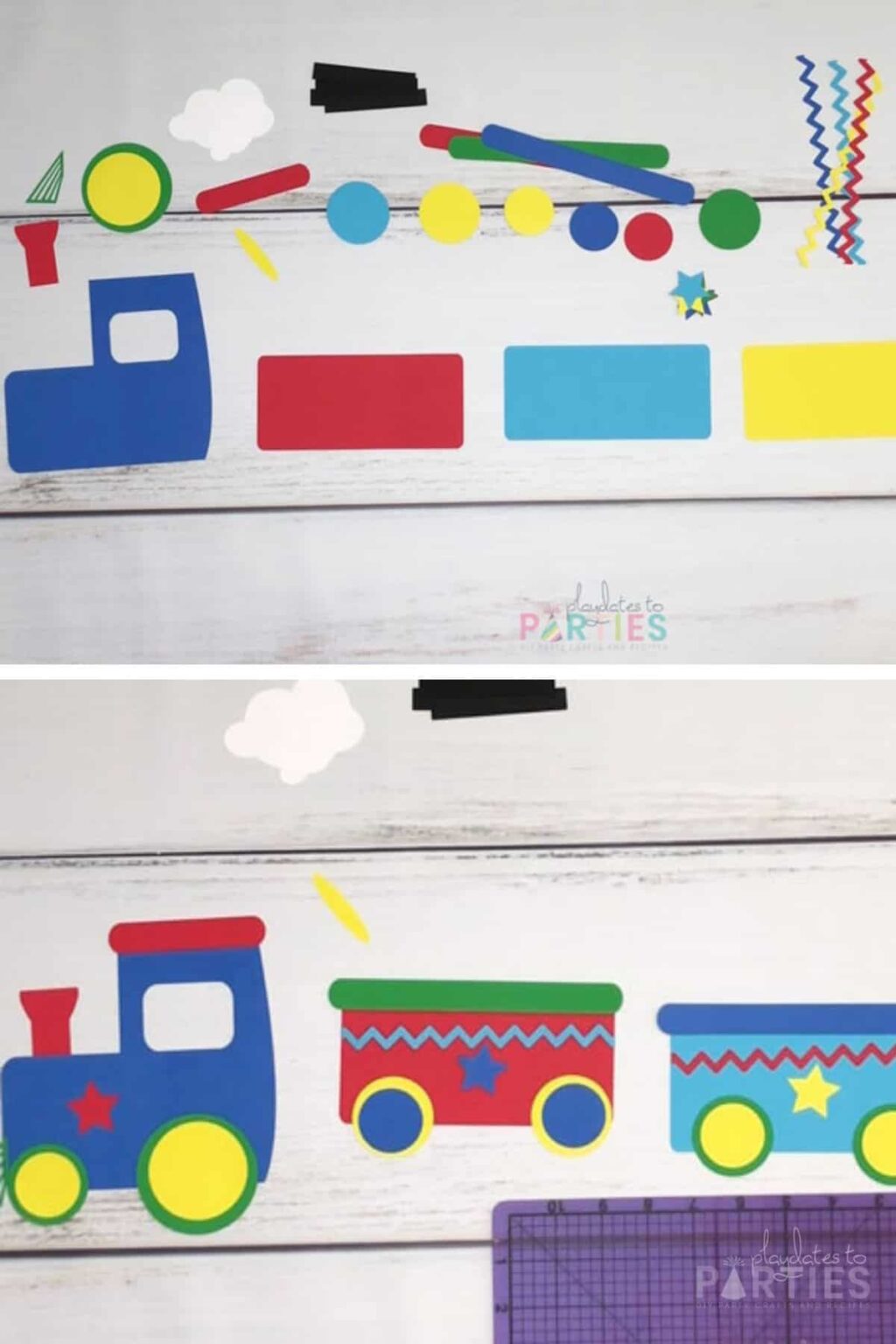 How to Make a Paper Train (Video + Template)