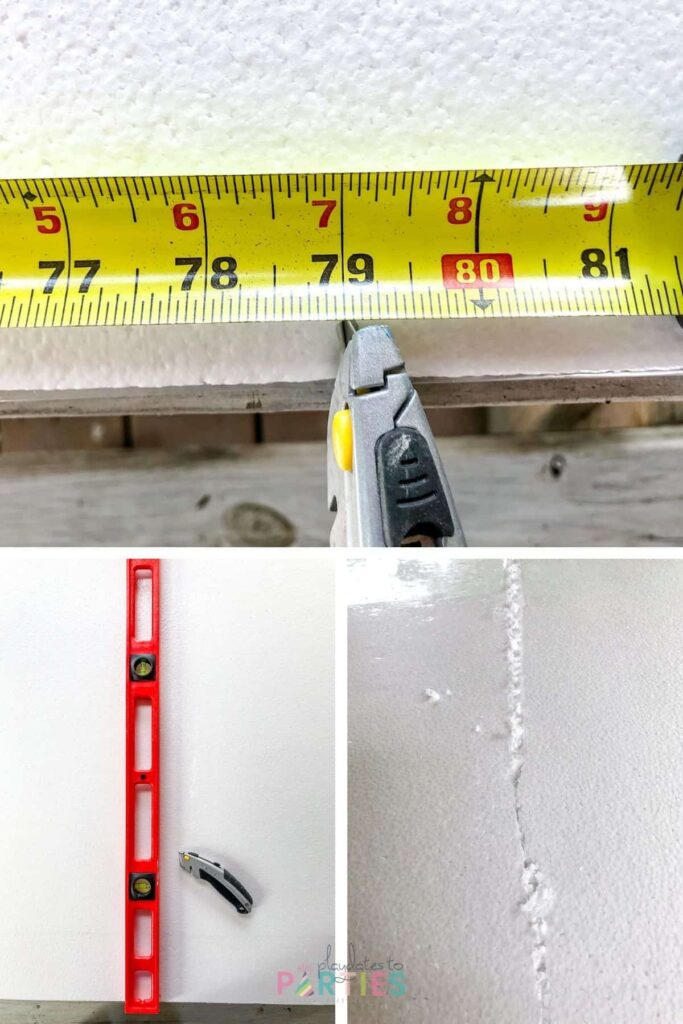 How to Make a Train Party Backdrop for Less than $30