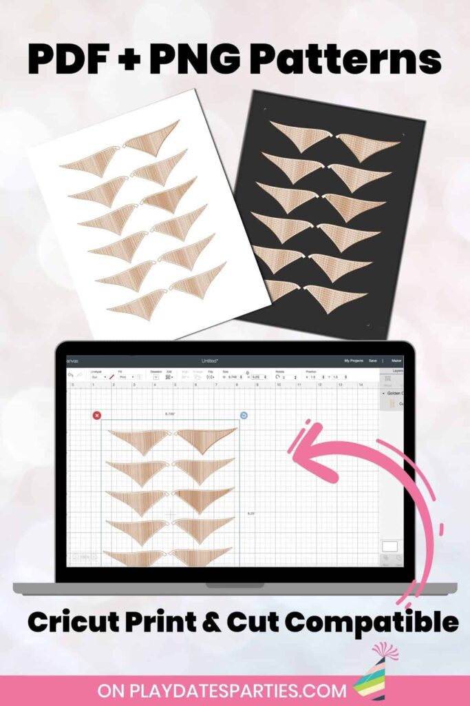 Ferrero Rocher Golden Snitch Wings (Tutorial + Printable)