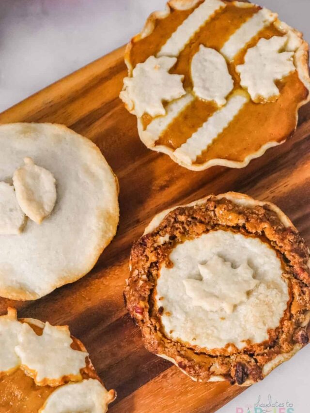 Mini Pumpkin Pies Playdates To Parties