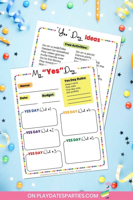 Yes Day Birthday: A Simple and Fun Alternative to a Party