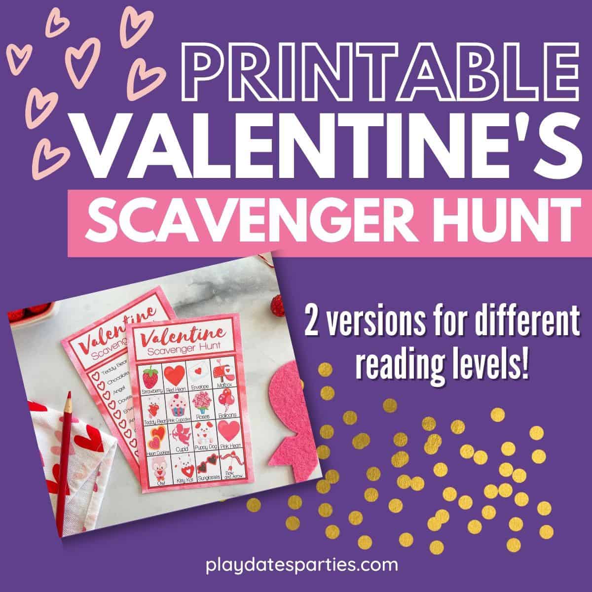 Valentine's Day Scavenger Hunt