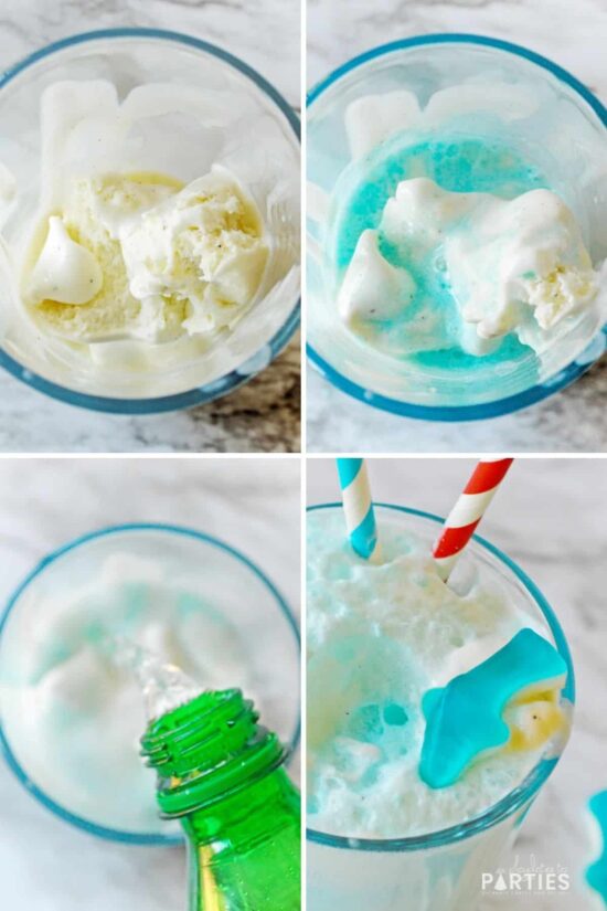 Shark Attack Punch (aka. Ocean Water Party Punch)