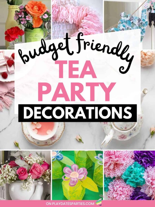 DIY Tea Party Decorations - Playdates to Parties