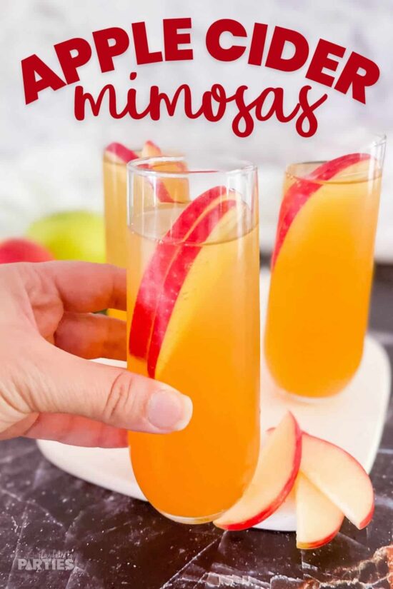 Apple Cider Mimosas