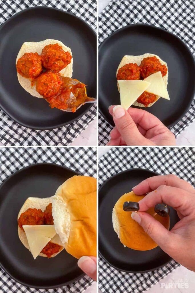 Monster Meatball Sliders