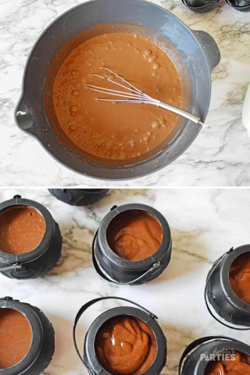 Witch Cauldron Pudding Cups