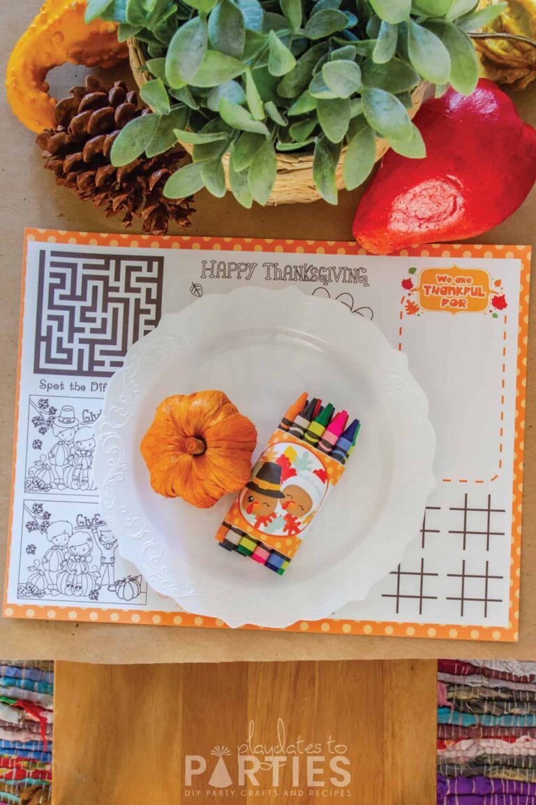Thanksgiving Kids Table Ideas