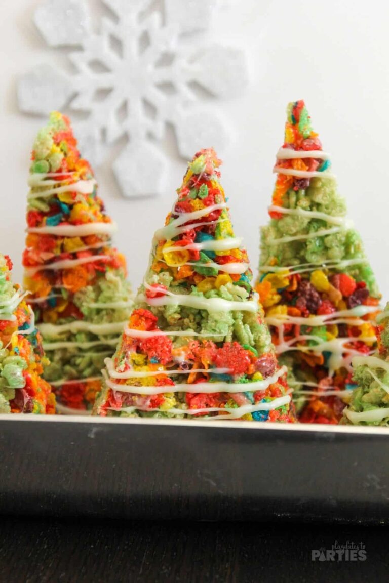 Christmas Tree Rice Krispie Treats