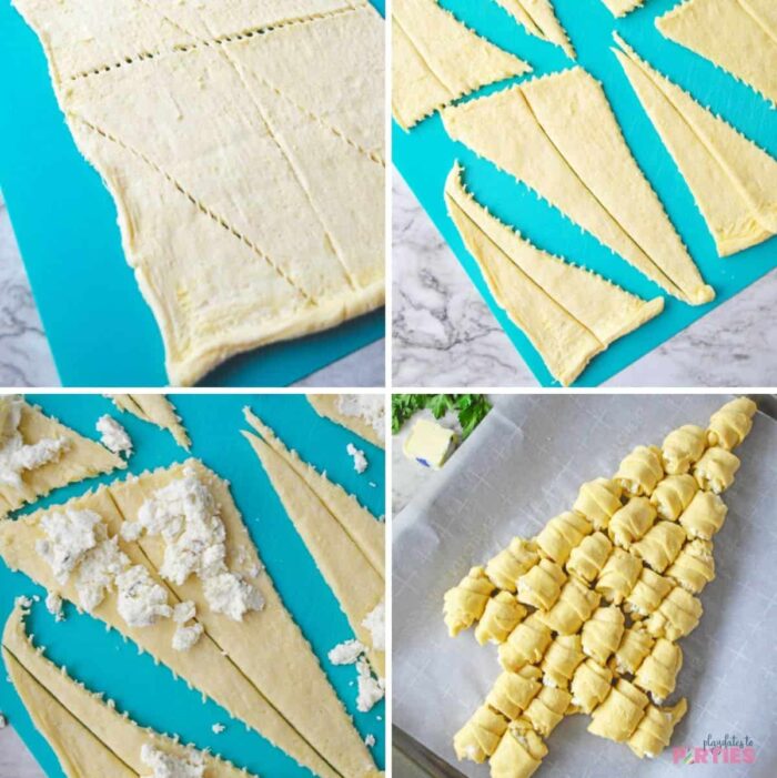 Crescent Roll Christmas Tree