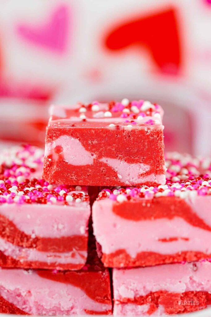 Strawberry Fudge for Valentine's Day