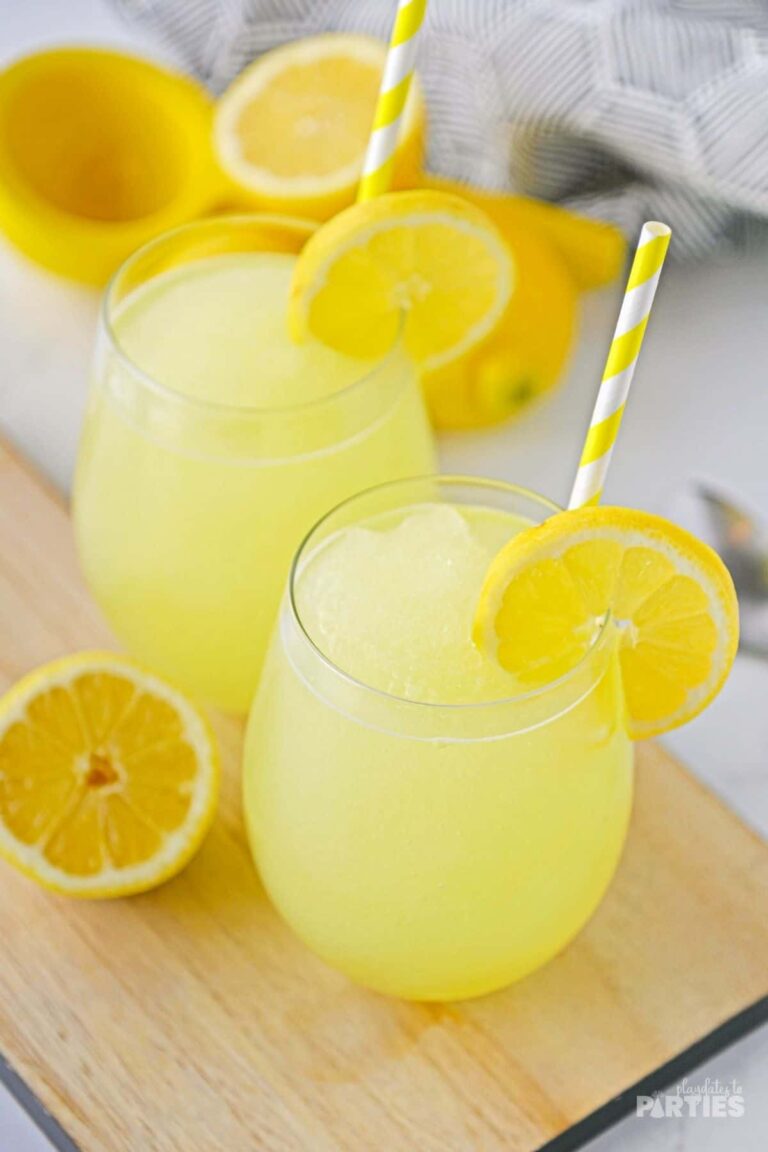 Easy Lemonade Slushy Recipe