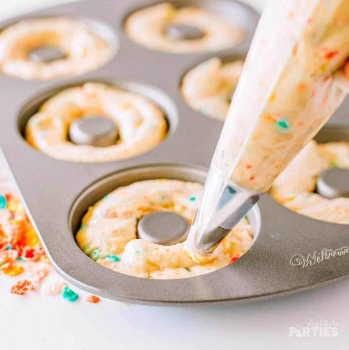 Fruity Pebbles Donuts