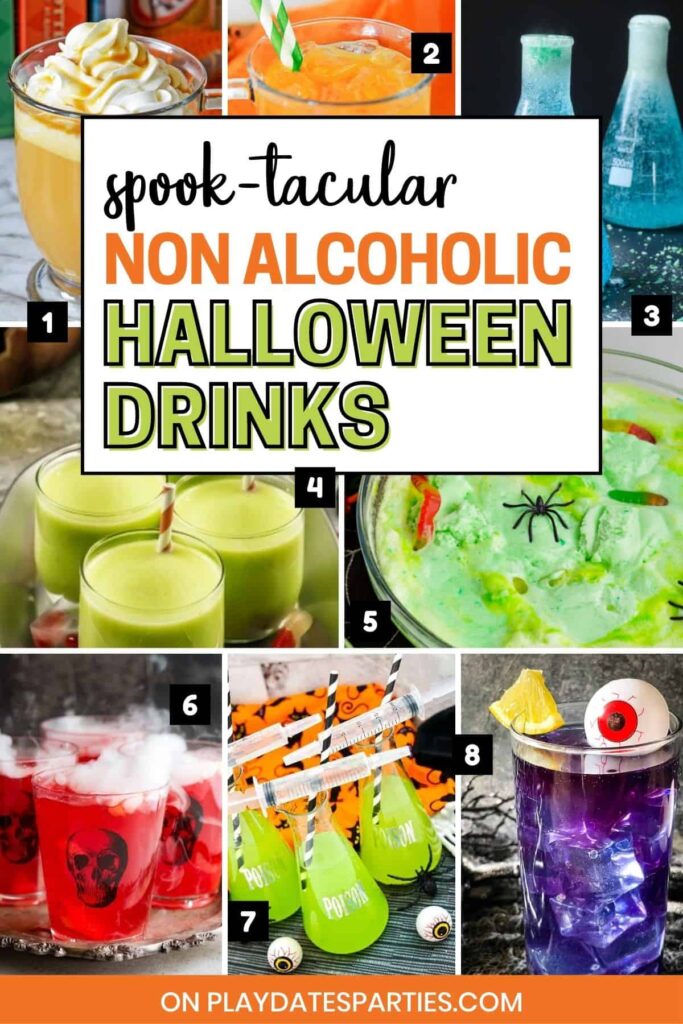 10+ Spook-tacular Halloween Mocktails Your Kids Will Adore!
