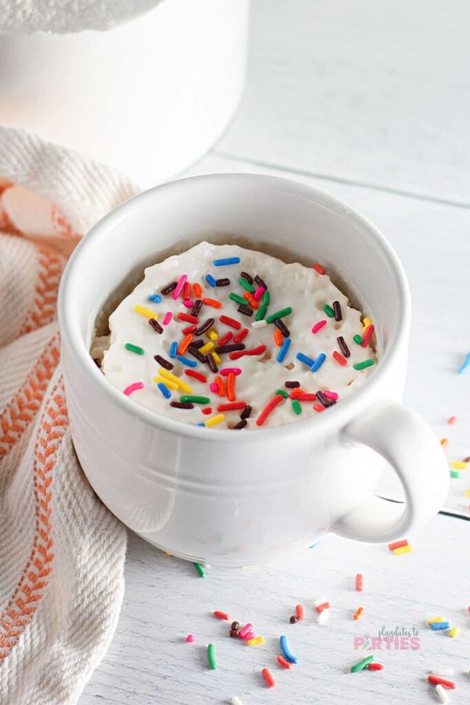 Ready to Go White Mug Cake Mix