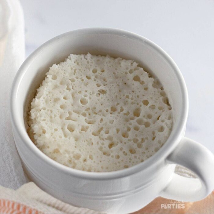 Ready to Go White Mug Cake Mix