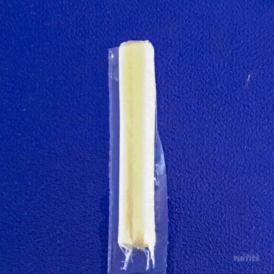 DIY Cheese Stick Snowman