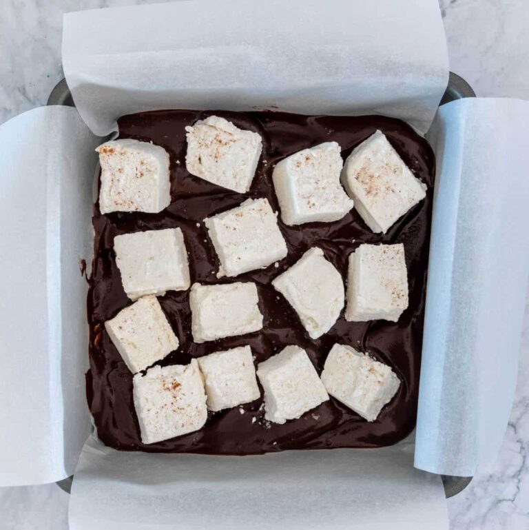 Easy Homemade Choco-Mallow Bars