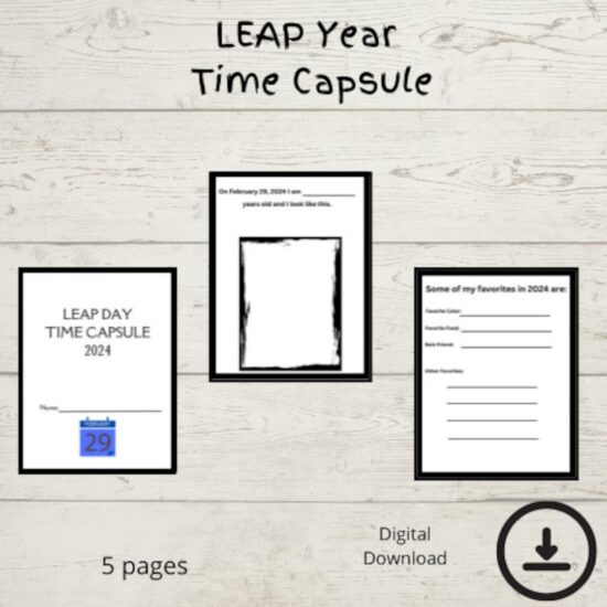 Creative Leap Year Ideas with Kids