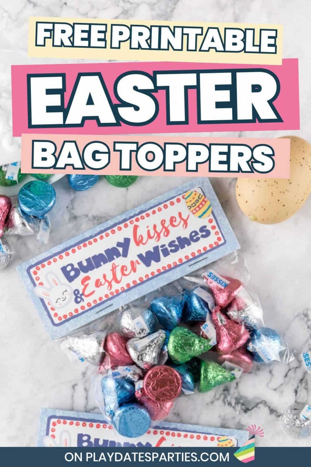 Free Printable Easter Treat Bag Toppers
