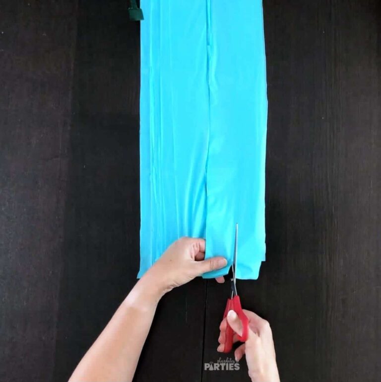 DIY Fringe Party Backdrop (on a Budget)